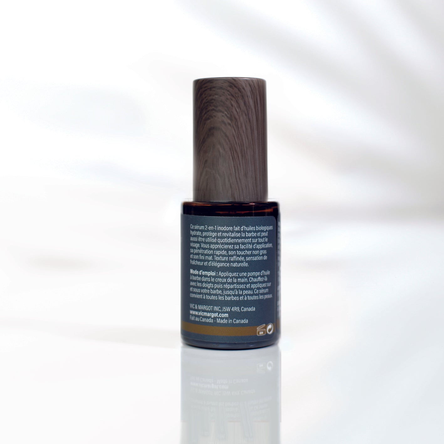 Vic & Margot - Sérum barbe et visage pur et sans odeur