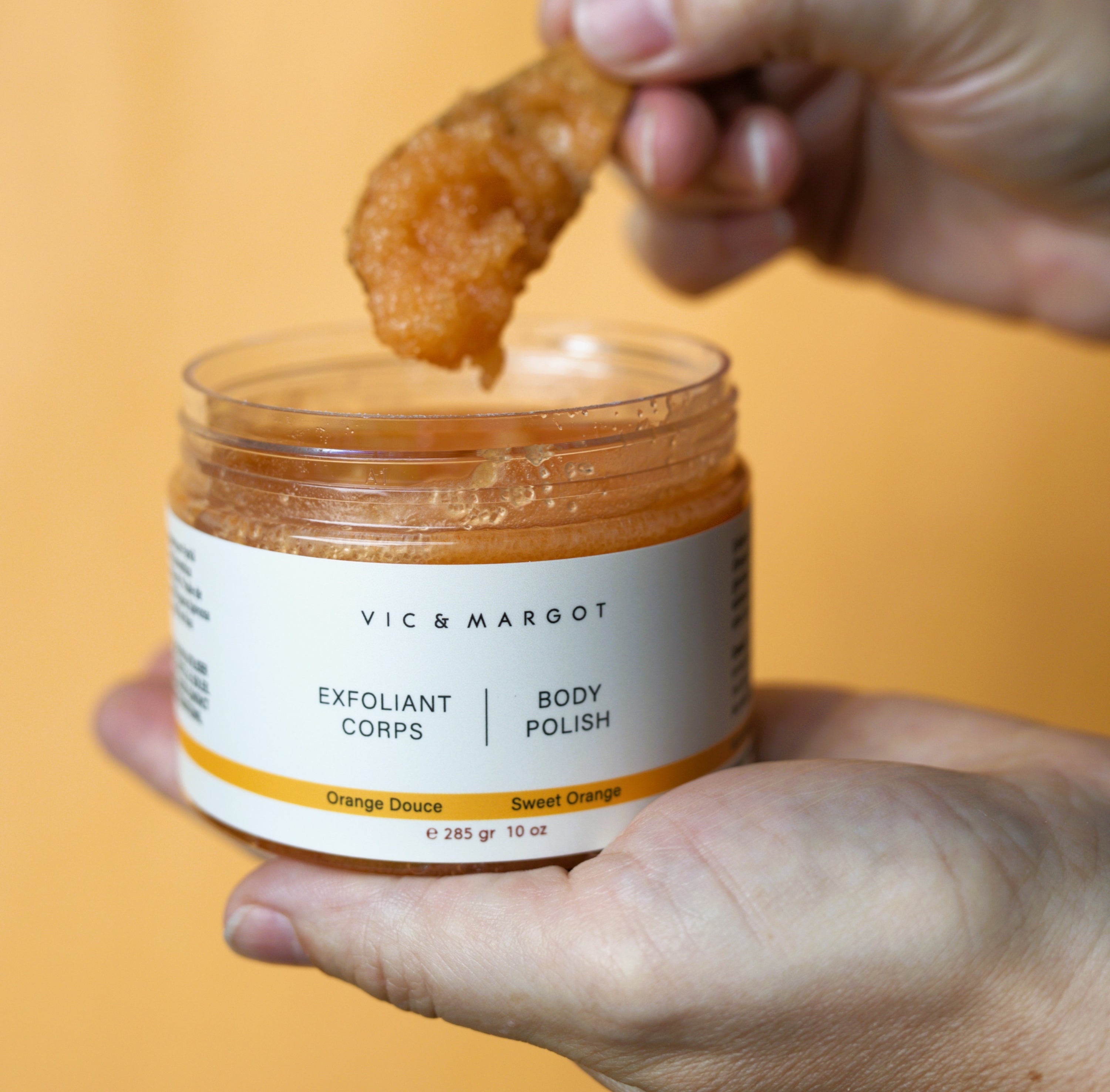 Vic & Margot - Exfoliant corps à l'orange douce